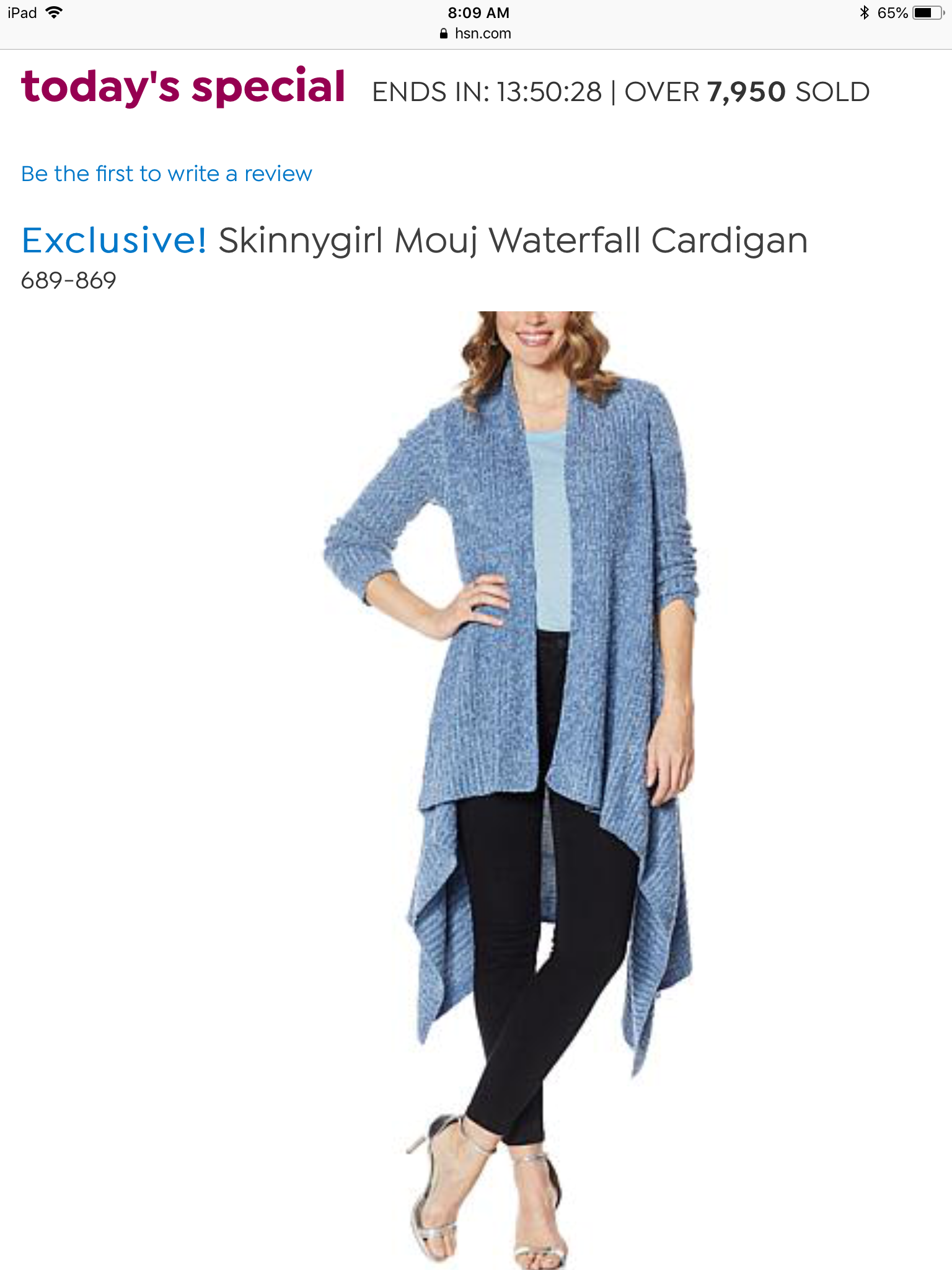 HSN TS waterfall cardigan - Blogs & Forums