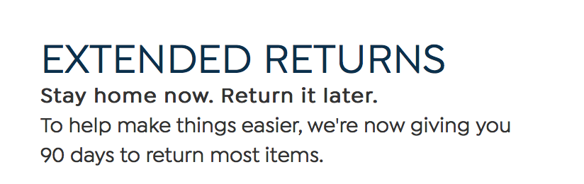 HSN just announced 90 return policy. The Q? - Blogs & Forums