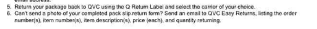 new service.....QVC EASY RETURNS? - Blogs & Forums