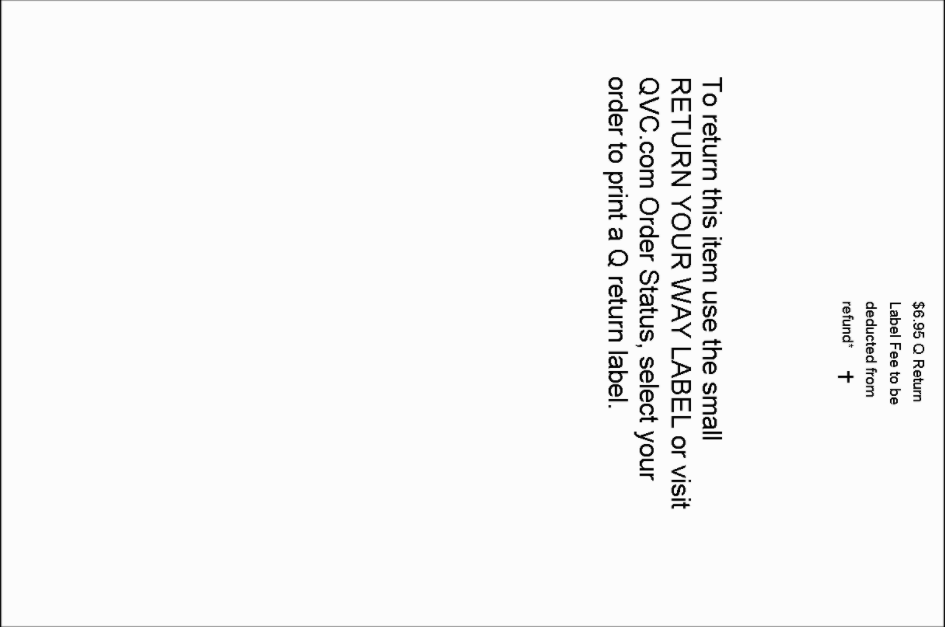 Return Labels not printing - Blogs & Forums