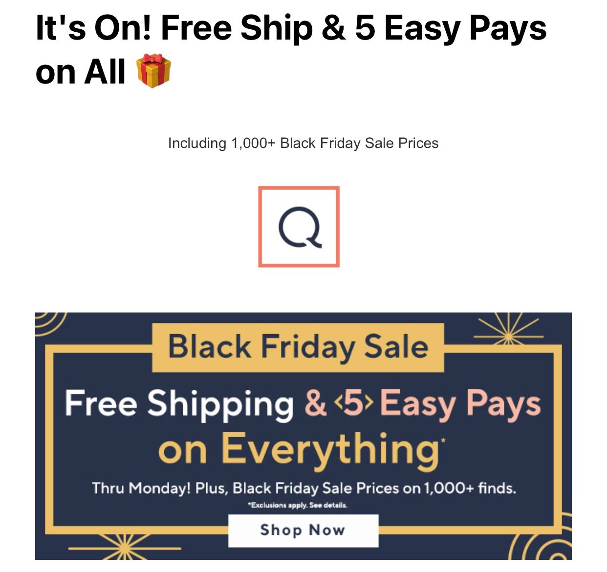 Free Shipping Email - Blogs & Forums
