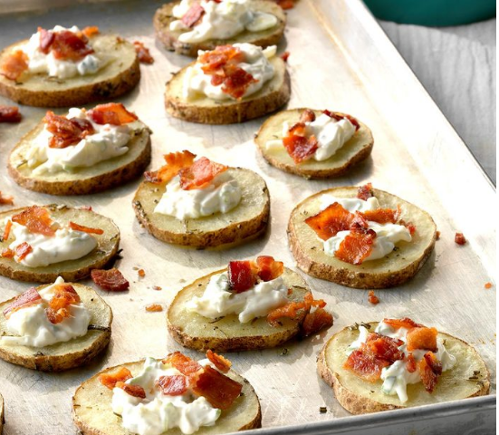 Loaded Baked Potato Rounds - Taste of Home - Blogs & Forums