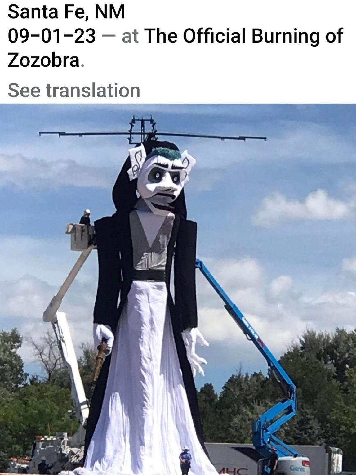 We're Burning Zozobra Tonight - Blogs & Forums