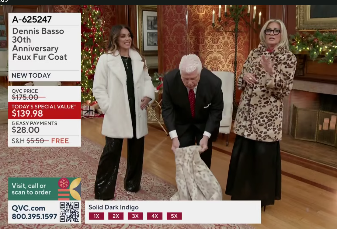 Dennis Basso presentation 30 years on QVC - Blogs & Forums