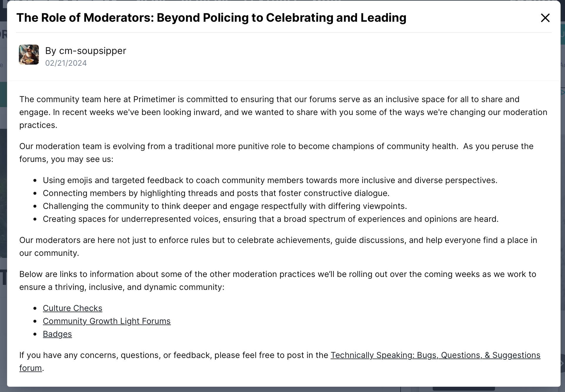 Primetimer Forum - Page 5 - Blogs & Forums