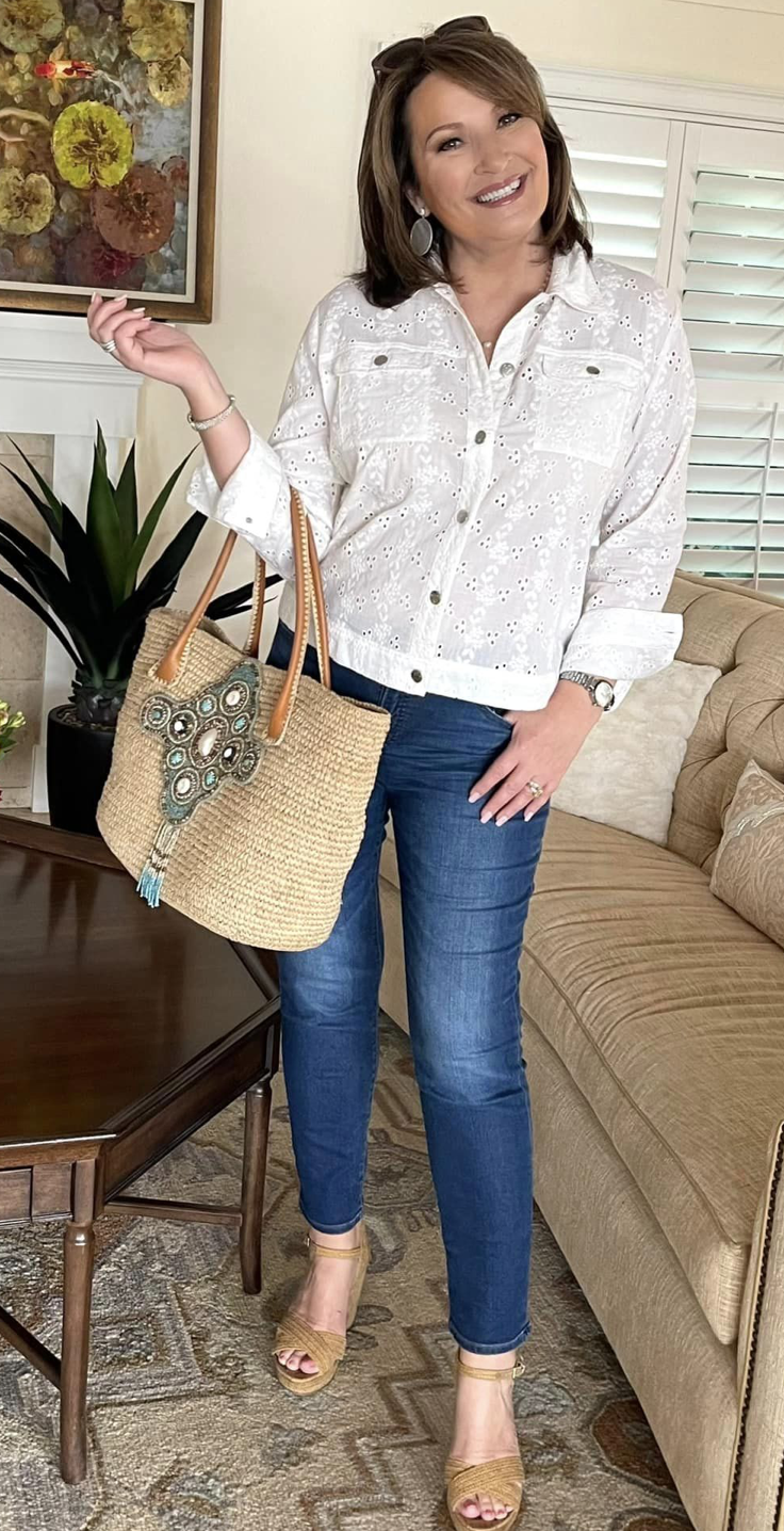 HSN TS -- Colleen Lopez Eyelet Jacket 3/8/24 - Blogs & Forums
