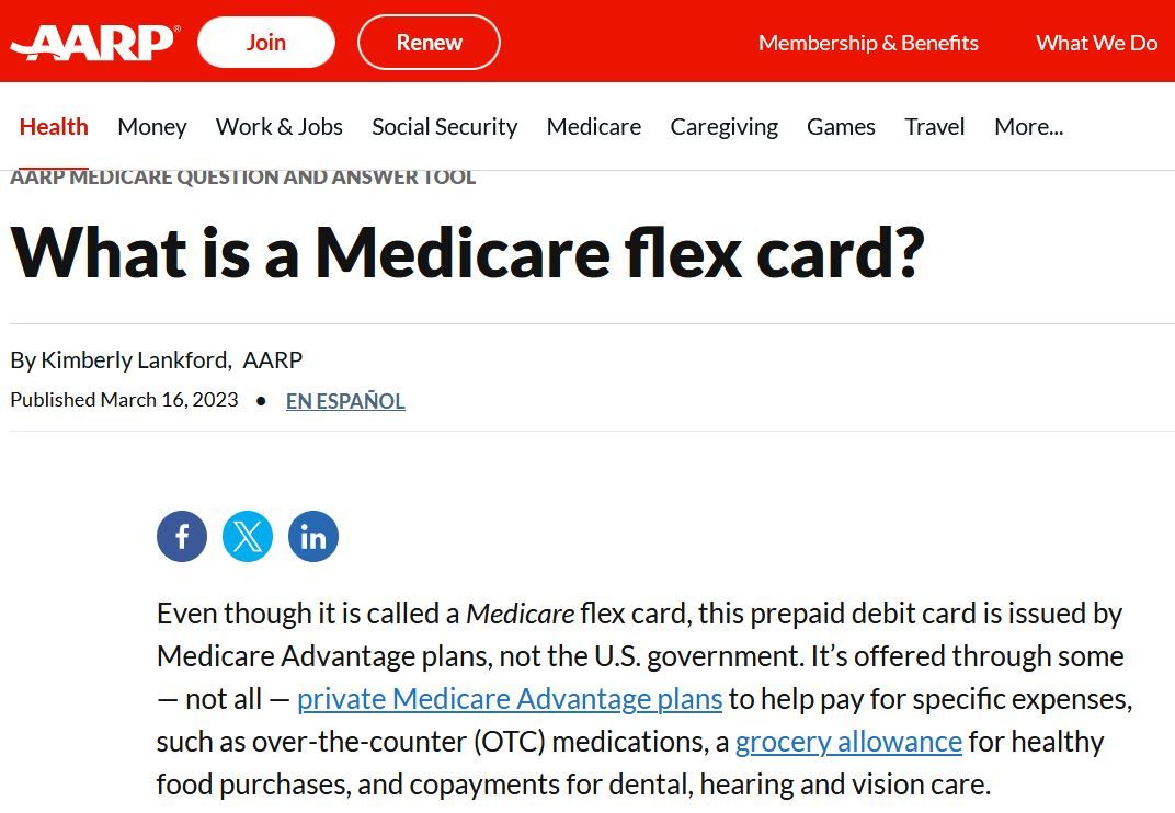 Medicare Benefit Card - Blogs & Forums