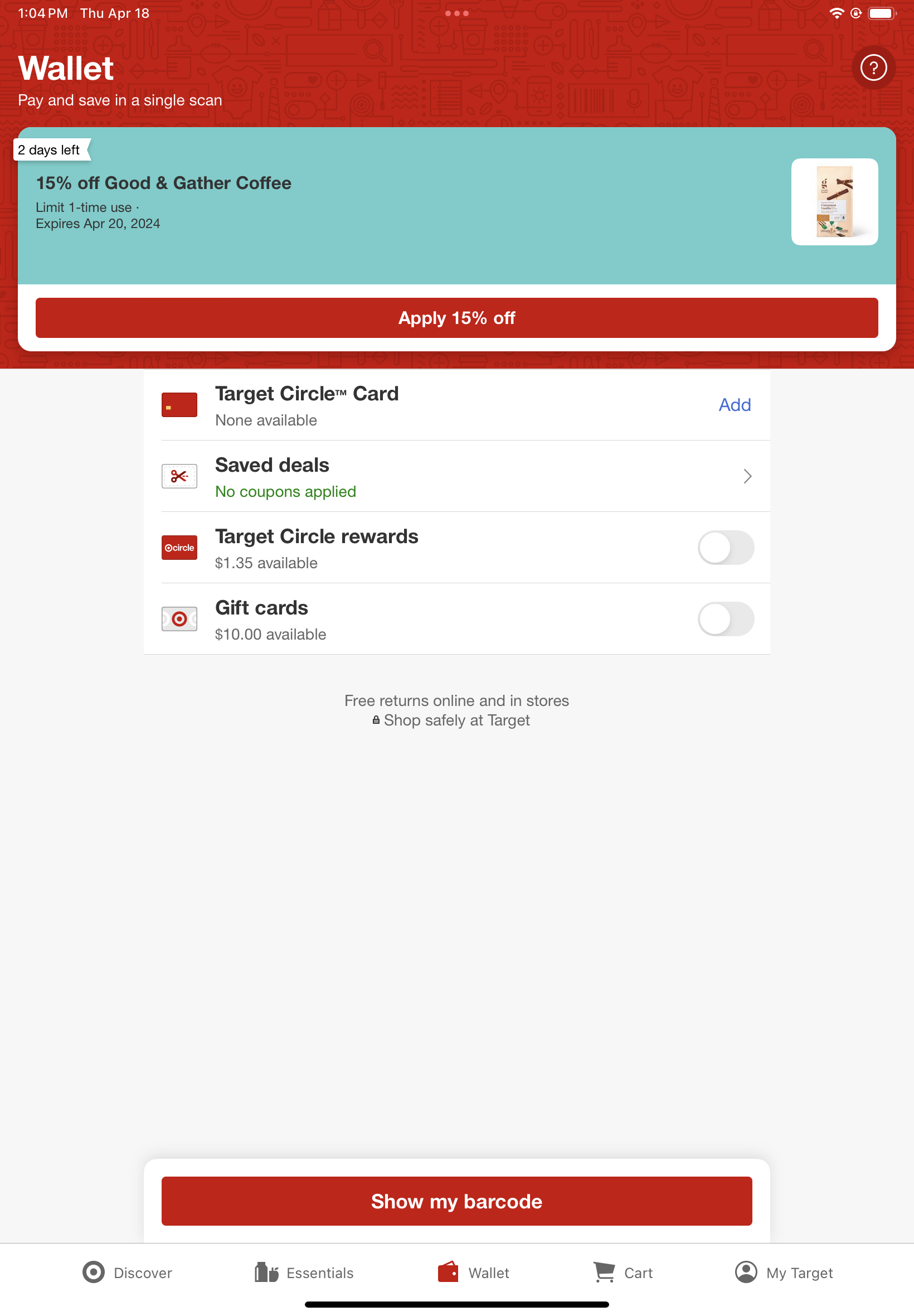 Target Disappointment - Blogs & Forums