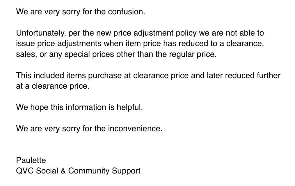 When did the price adjustment policy change? - Blogs & Forums
