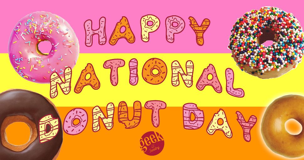 Happy National Donut Day - Blogs & Forums