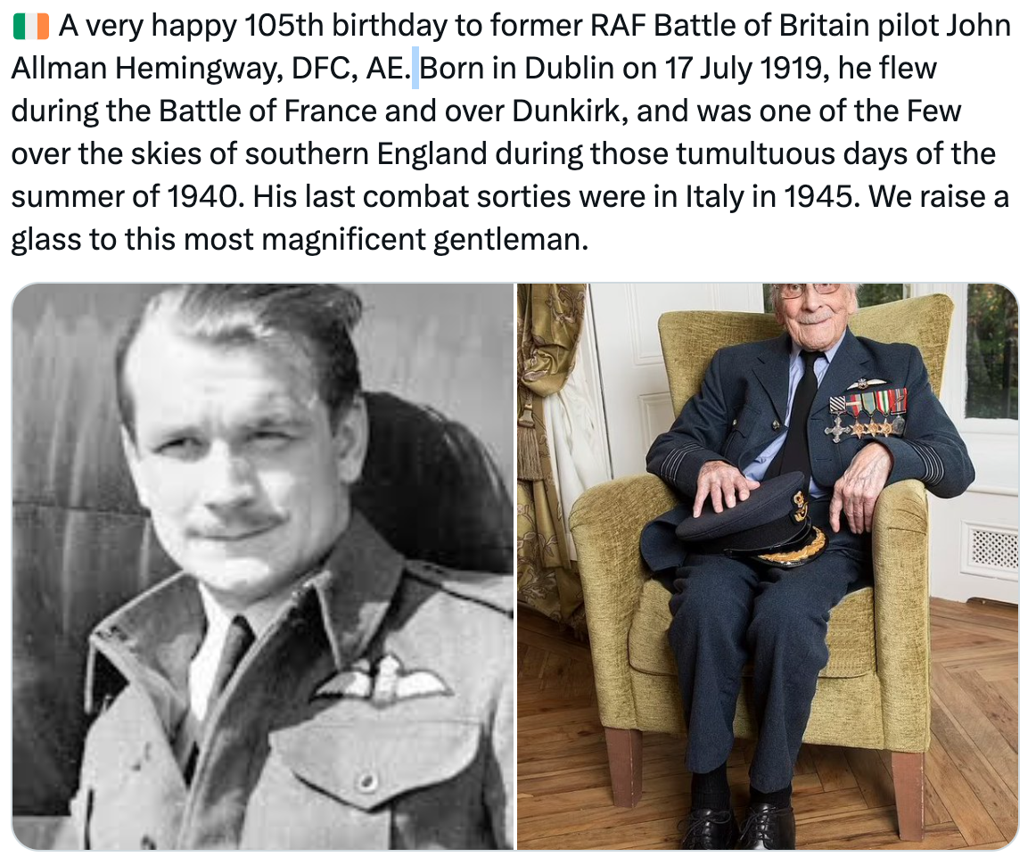 HAPPY BIRTHDAY TO A HERO IRISHMAN - Blogs & Forums