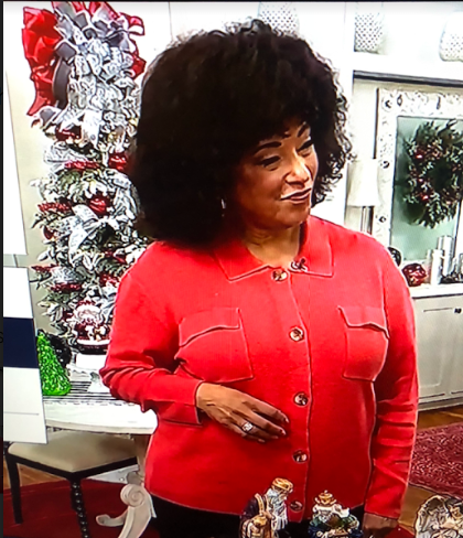 Leah looks good in BEAUTIFUL red cardigan (Lawrenc... - Blogs & Forums