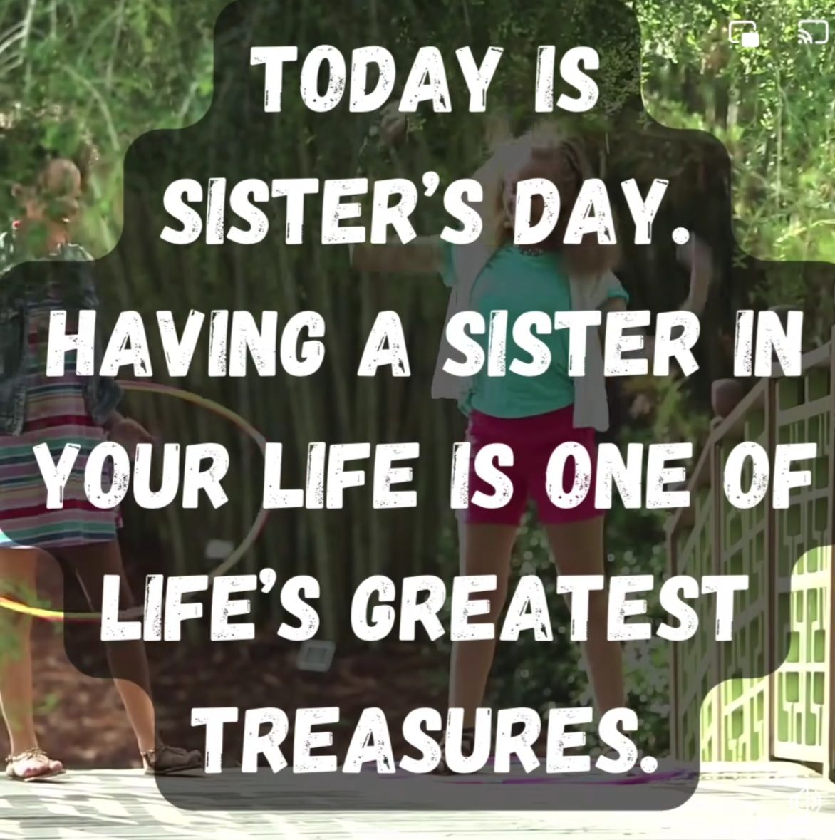 Sister's Day - Blogs & Forums