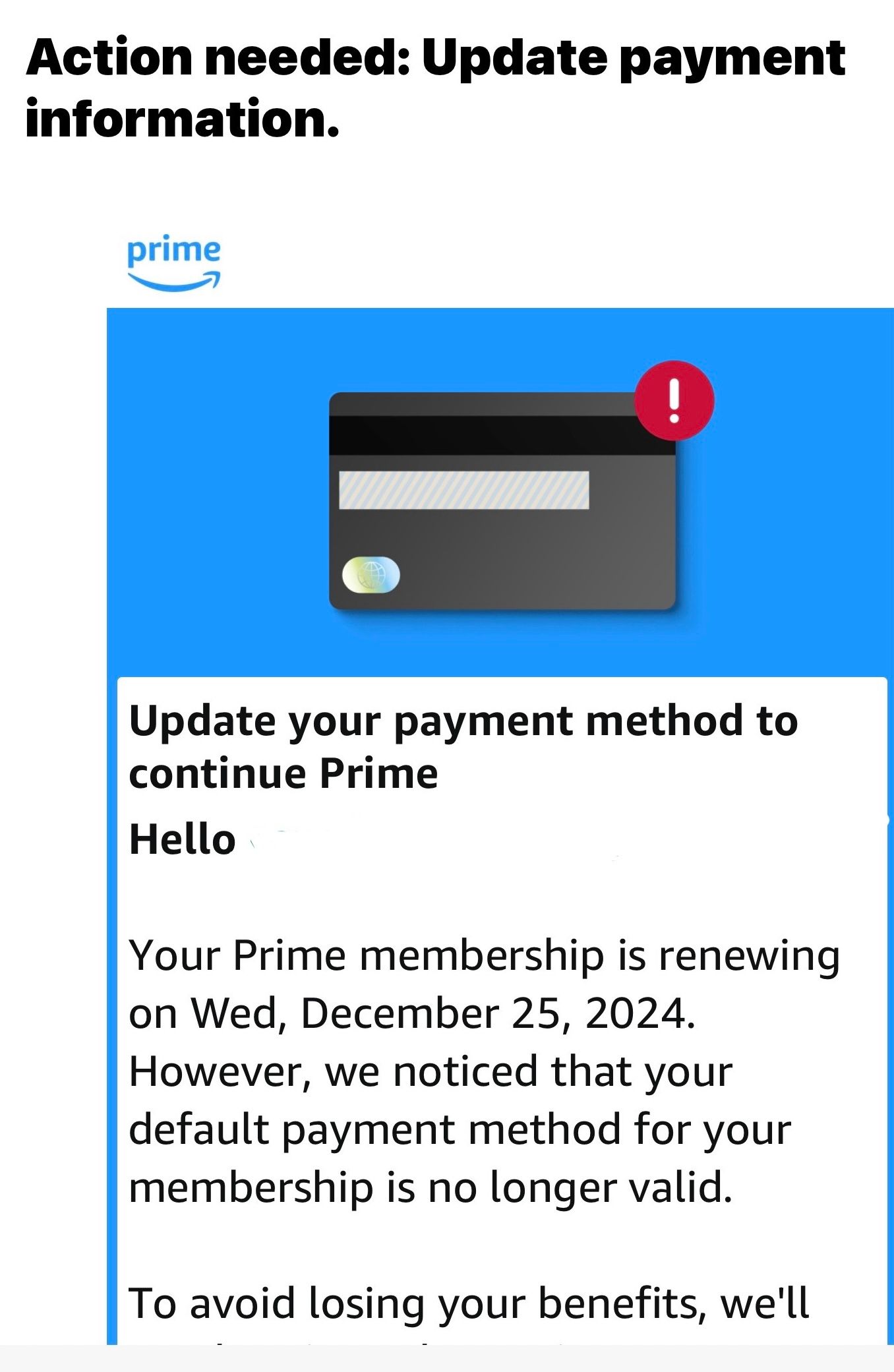 Amazon Prime Scam - Page 2 - Blogs & Forums