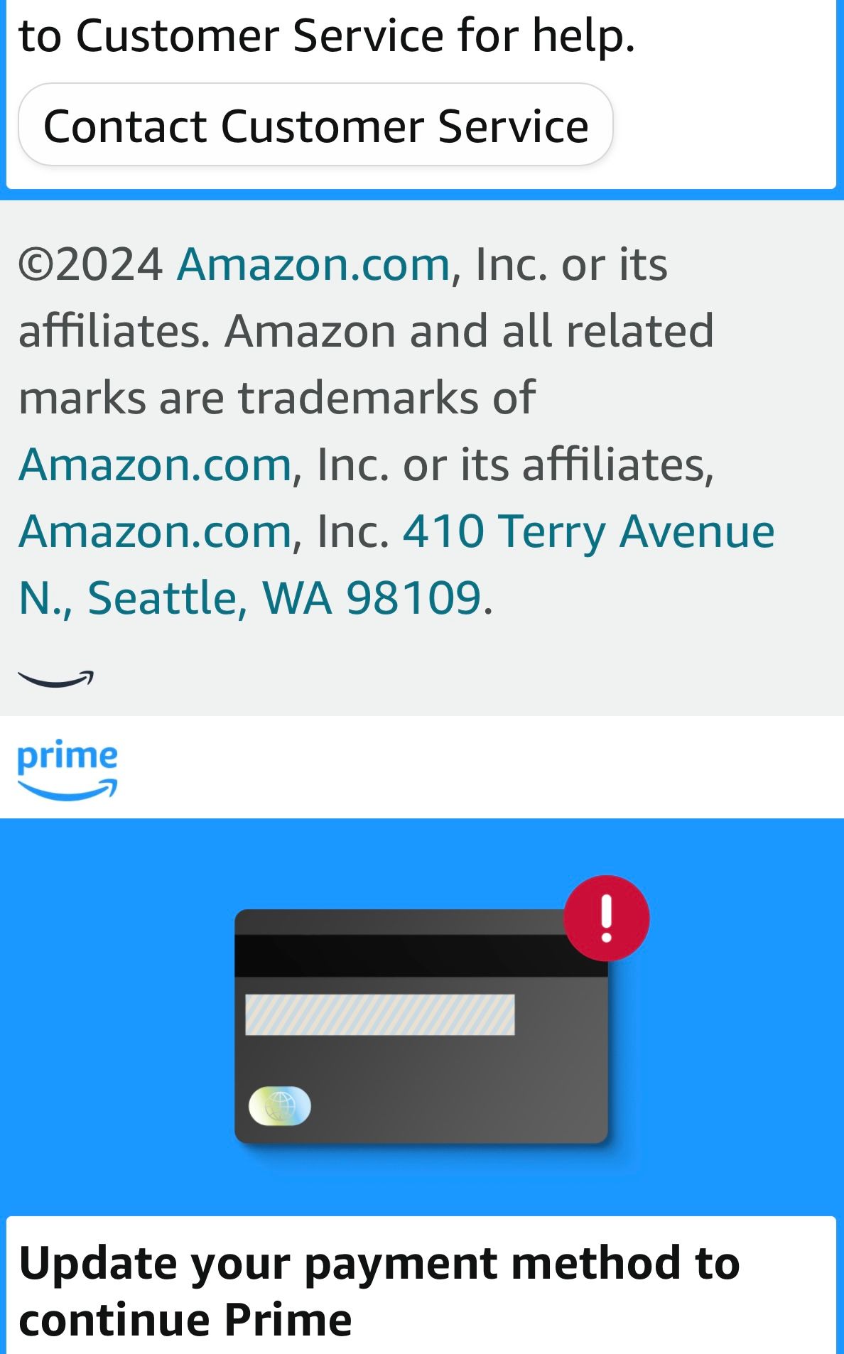 Amazon Prime Scam - Page 2 - Blogs & Forums