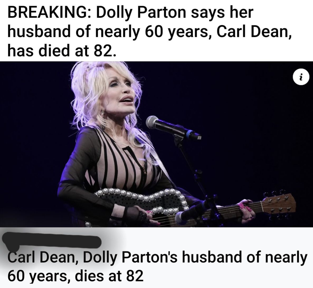 Dolly Parton's Husband - Page 2 - Blogs & Forums