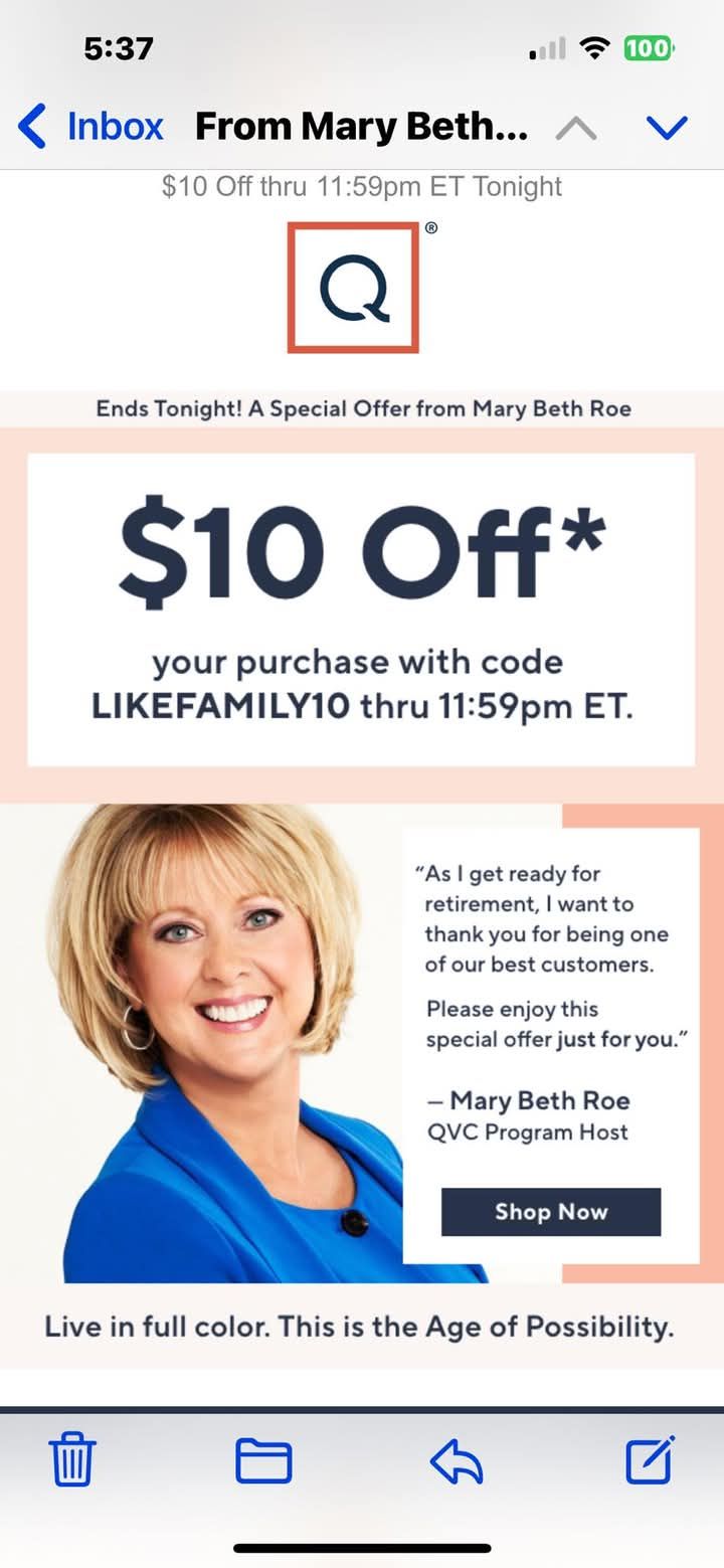 A Special Offer today from Mary Beth Save $10 ️ - Page 4 - Blogs & Forums