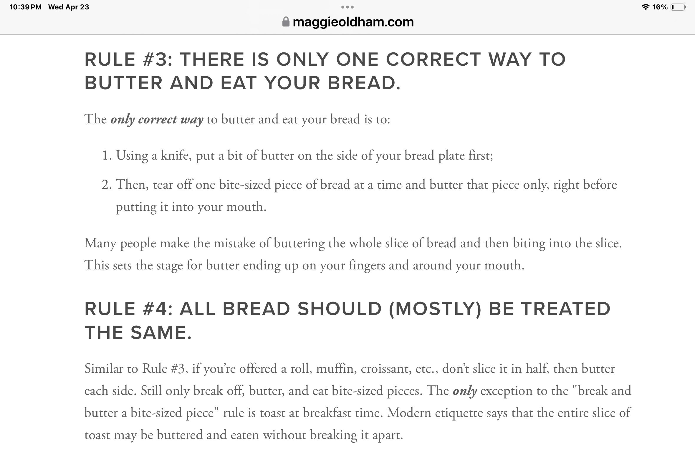 Squeezing and Smashing Food - Blogs & Forums