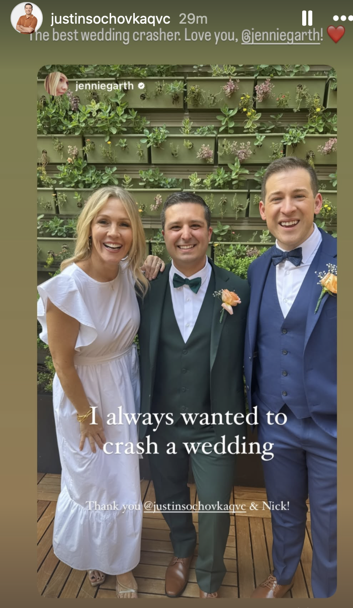 QVC Host Justin Sochovka's Wedding - Blogs & Forums