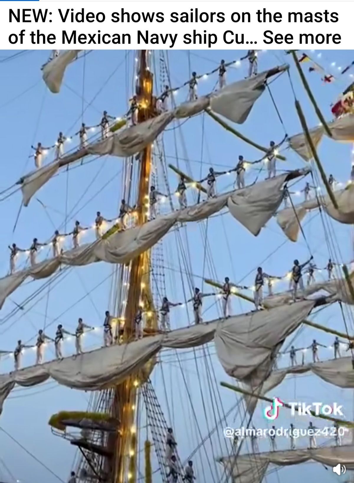 Mexican Navy Ship Hits Brooklyn Bridge - Blogs & Forums