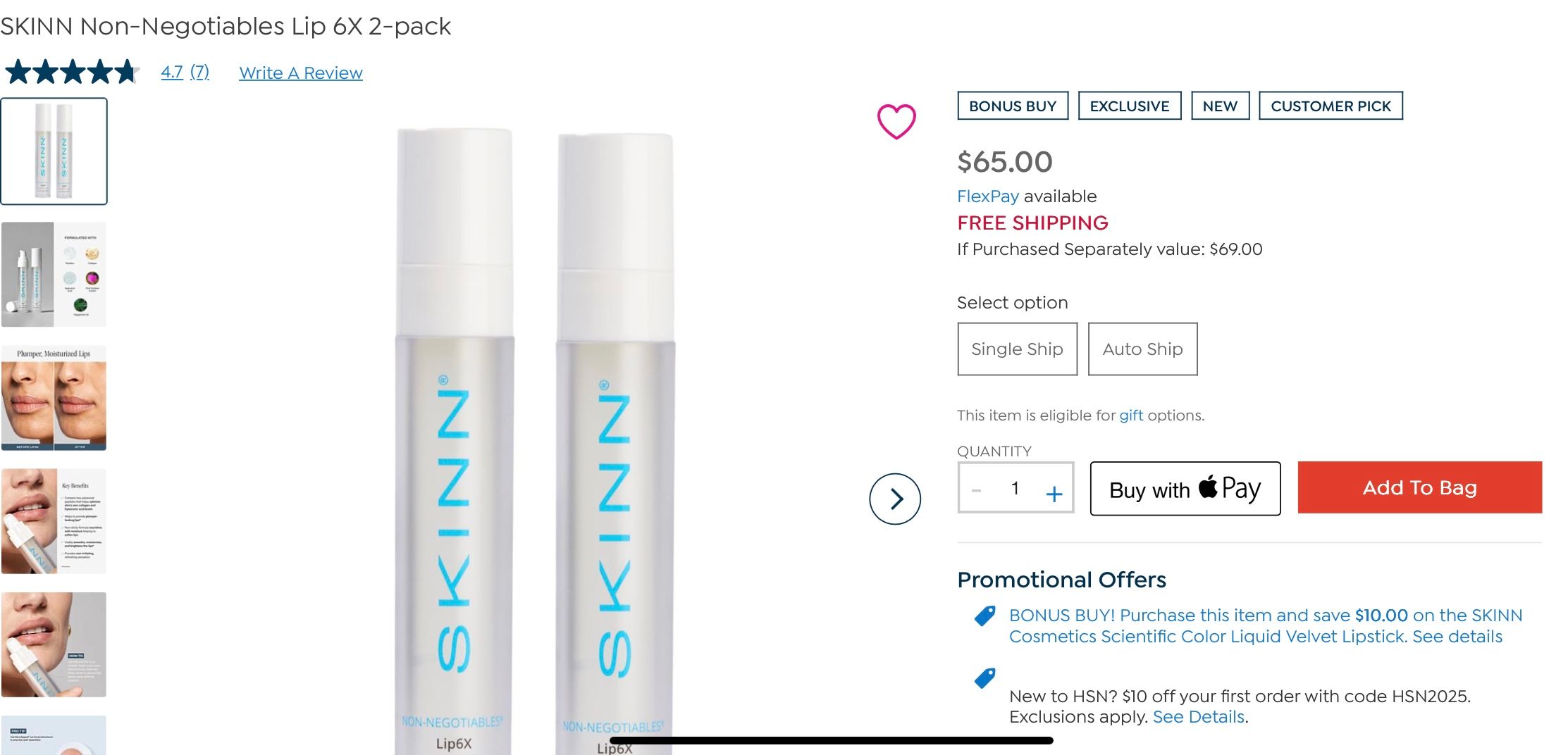 SKINN has a Today’s Special on 6/1 on HSN - Page 10 - Blogs & Forums