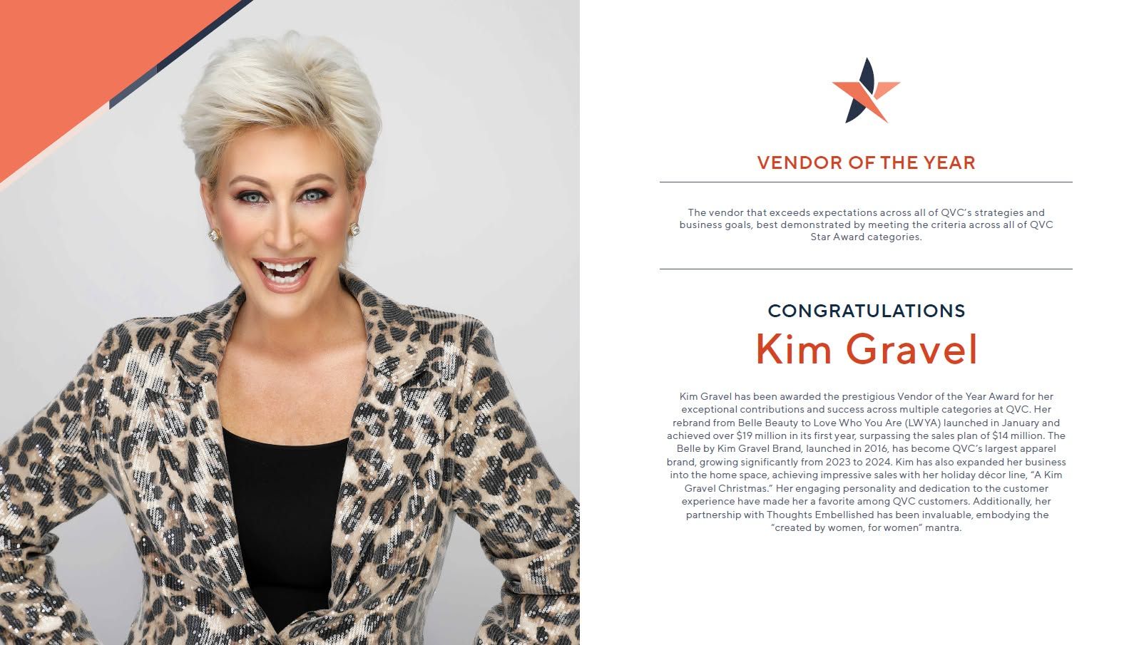 QVC 2024 Vendor of the Year - Blogs & Forums