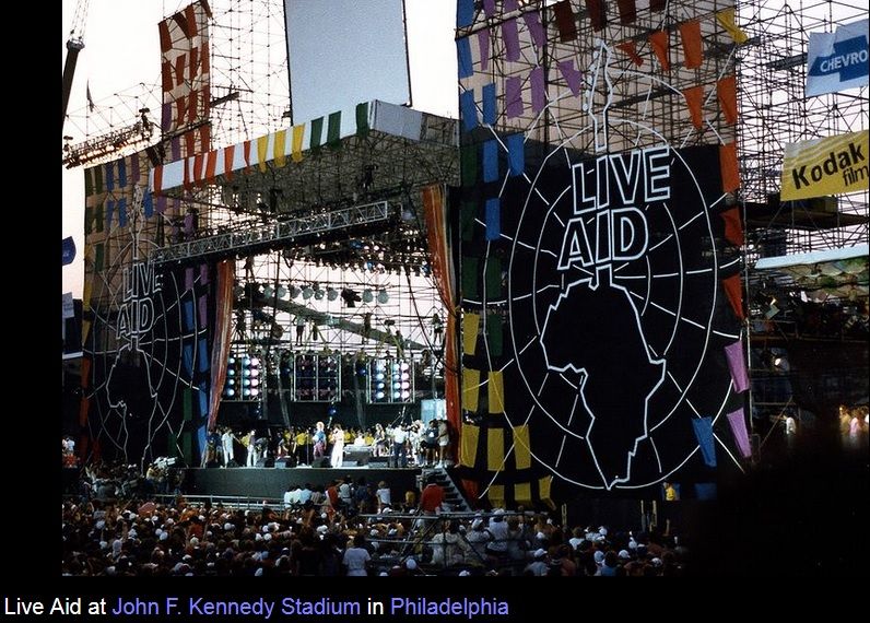 Re: LIVE AID: When Rock n' Roll Took on The World ... - Blogs & Forums