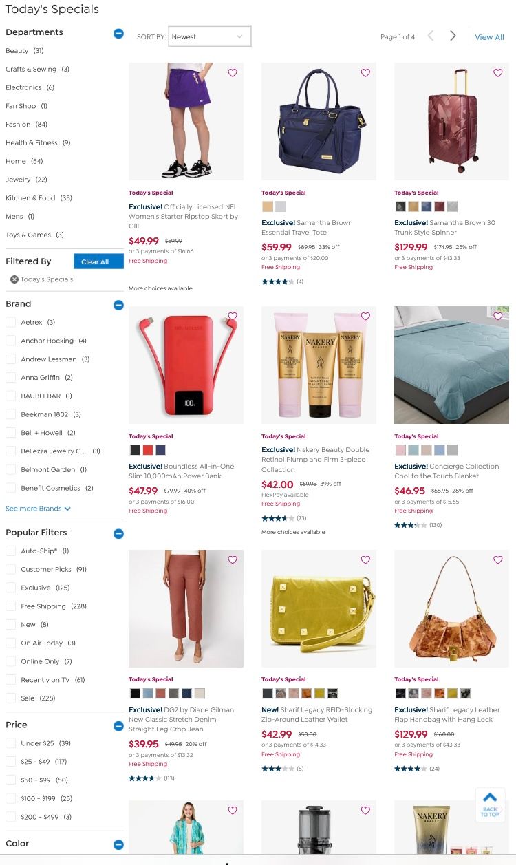 HSN Super-Special Weekend Preview >200 Today’s Spe... - Blogs & Forums