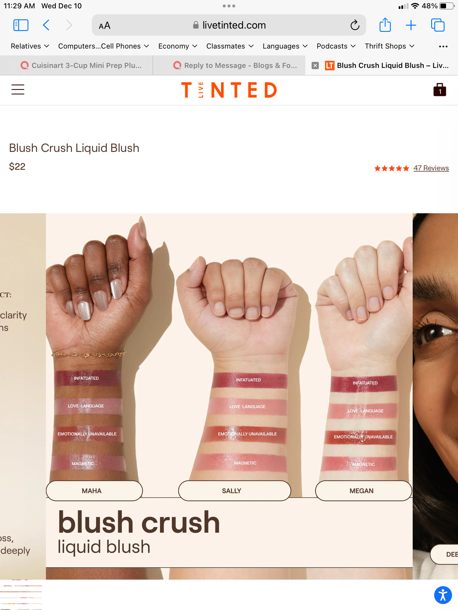 Cream Blush - Page 3 - Blogs & Forums