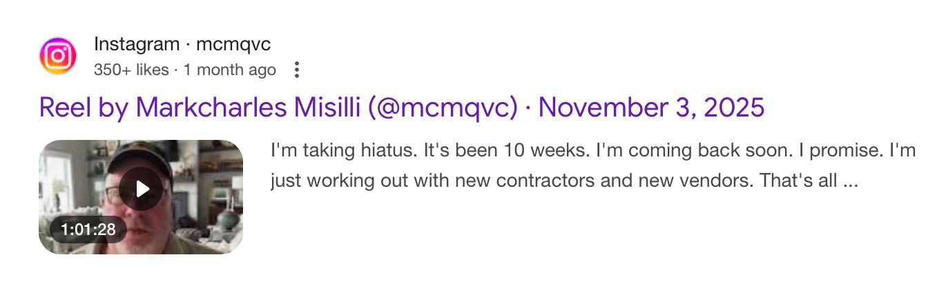 Mark Charles Micelli - Blogs & Forums