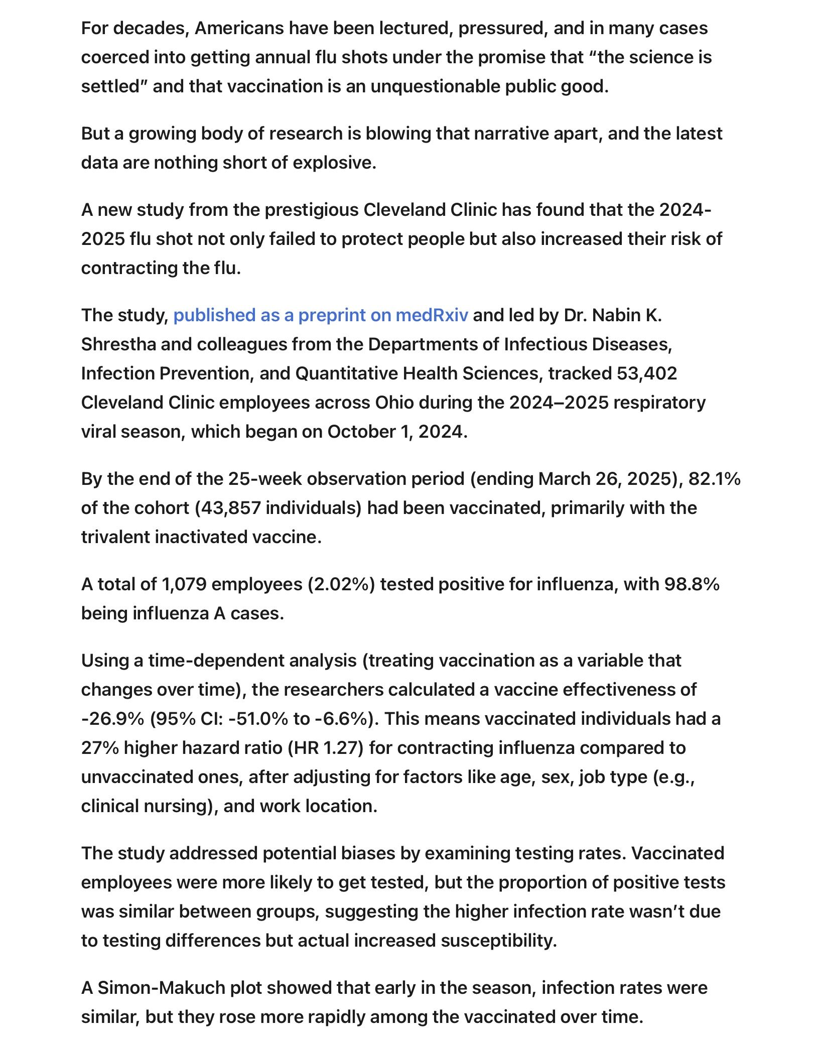 Flu shot news - Page 4 - Blogs & Forums