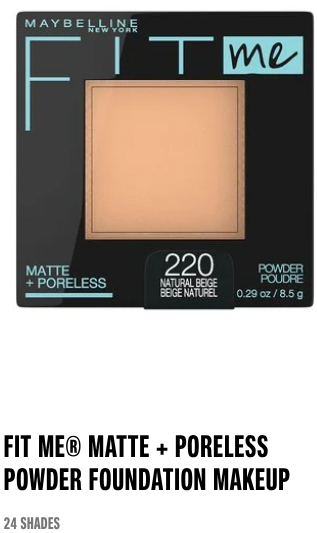 Maybelline Fit Me Powder Foundation - Blogs & Forums