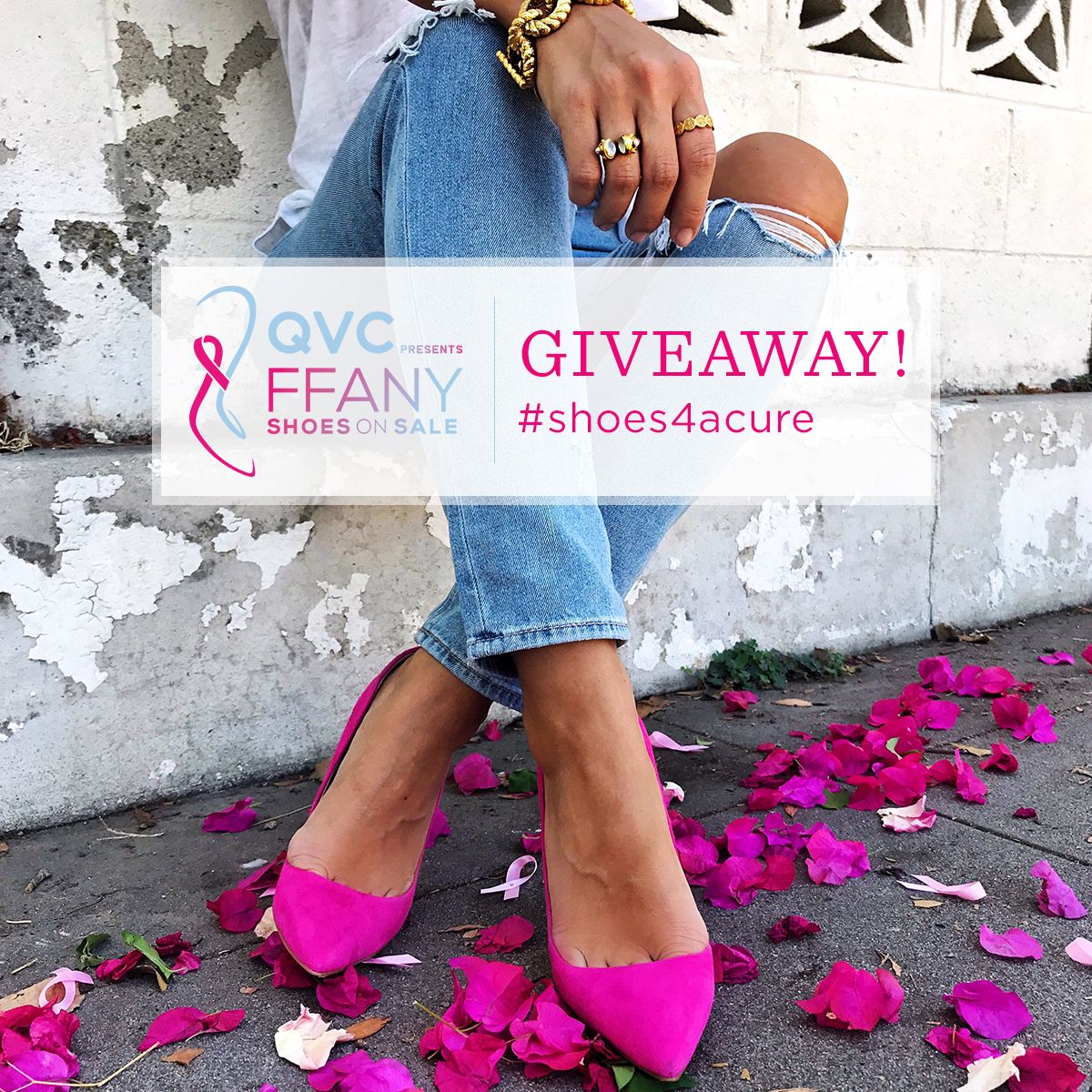QVC x FFANY #SHOES4ACURE SWEEPSTAKES - Blogs & Forums
