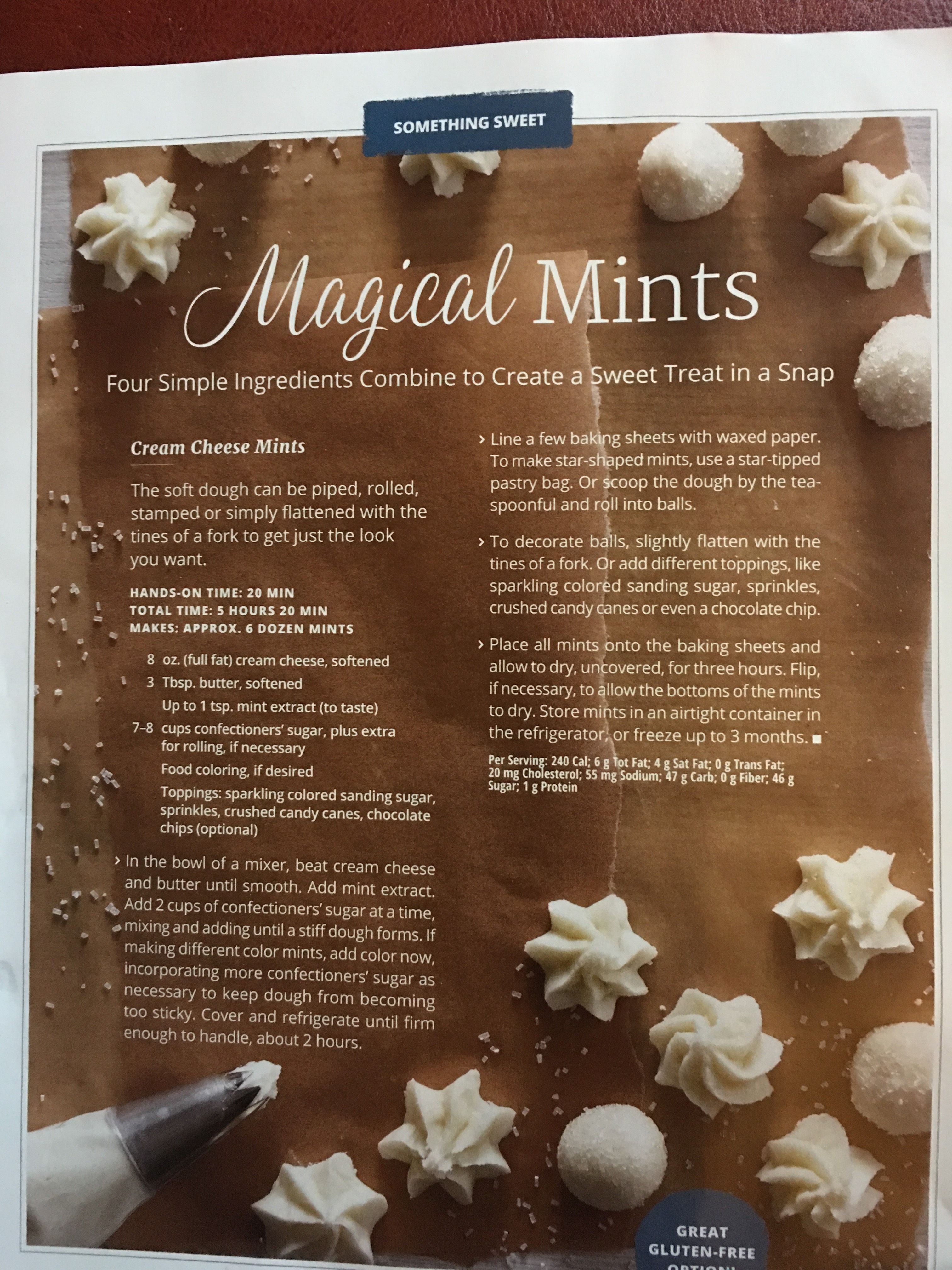 Magical Mints - I might have to try these! - Page 2 - Blogs & Forums