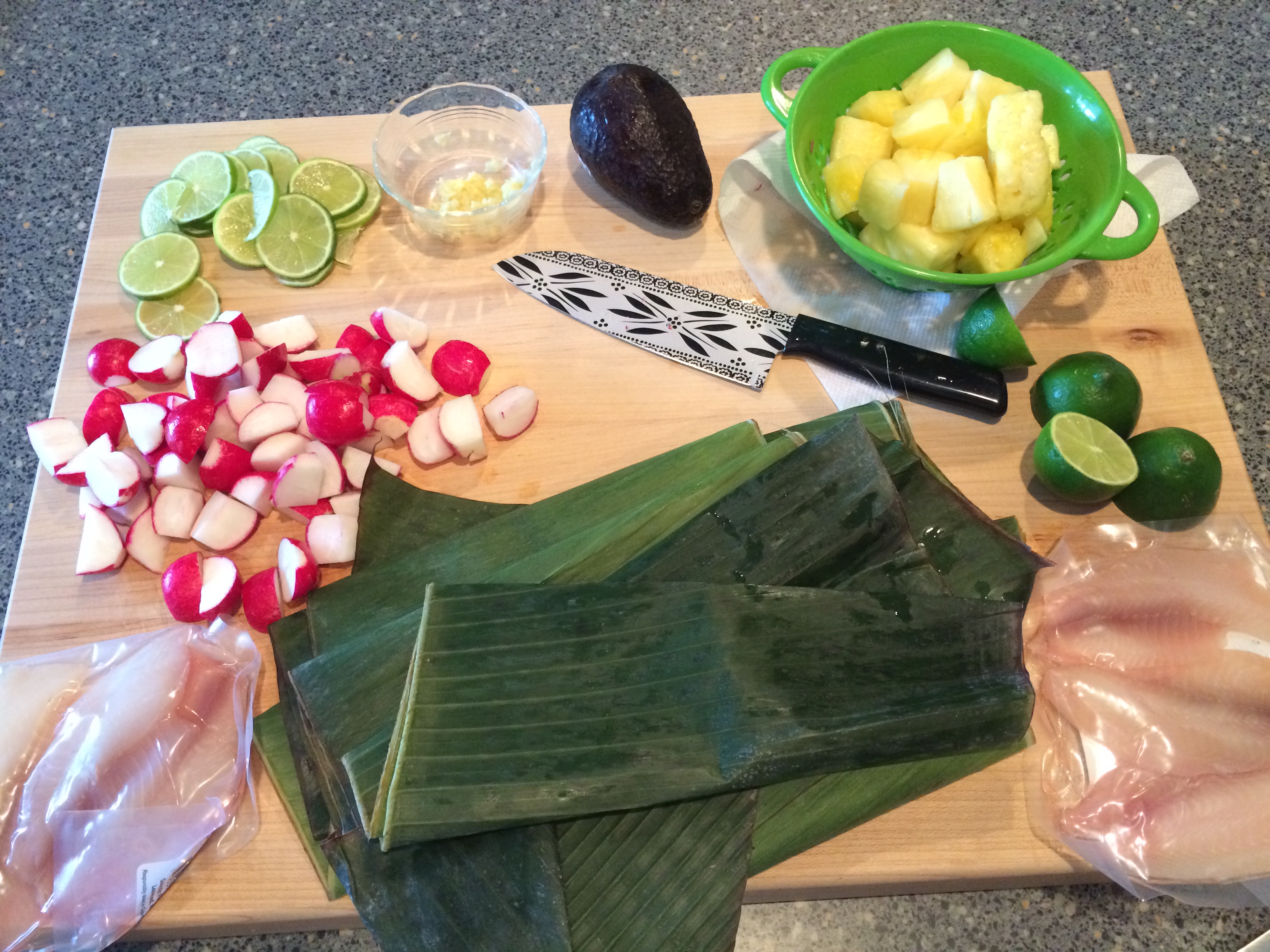 Banana-Leaf steamed Fish with Pineapple Salsa Reci... - Blogs & Forums